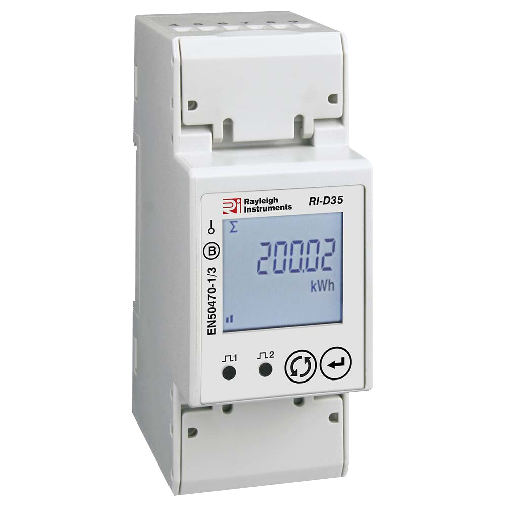 RI-D35-100-C SINGLE PHASE MULTIFUNCTION ENERGY METER – SBS Digital